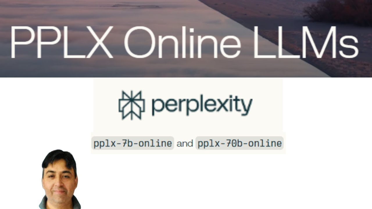 PPLX Online LLMs from Perplexity AI - YouTube