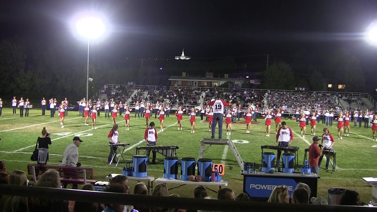 Bountiful High School Homecoming Band Performance 2018 - YouTube