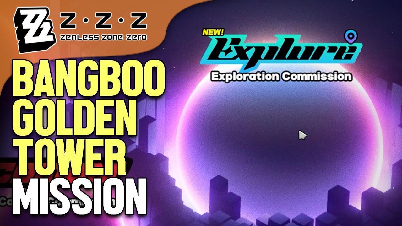 Bangboo Golden Tower Zenless Zone Zero - YouTube
