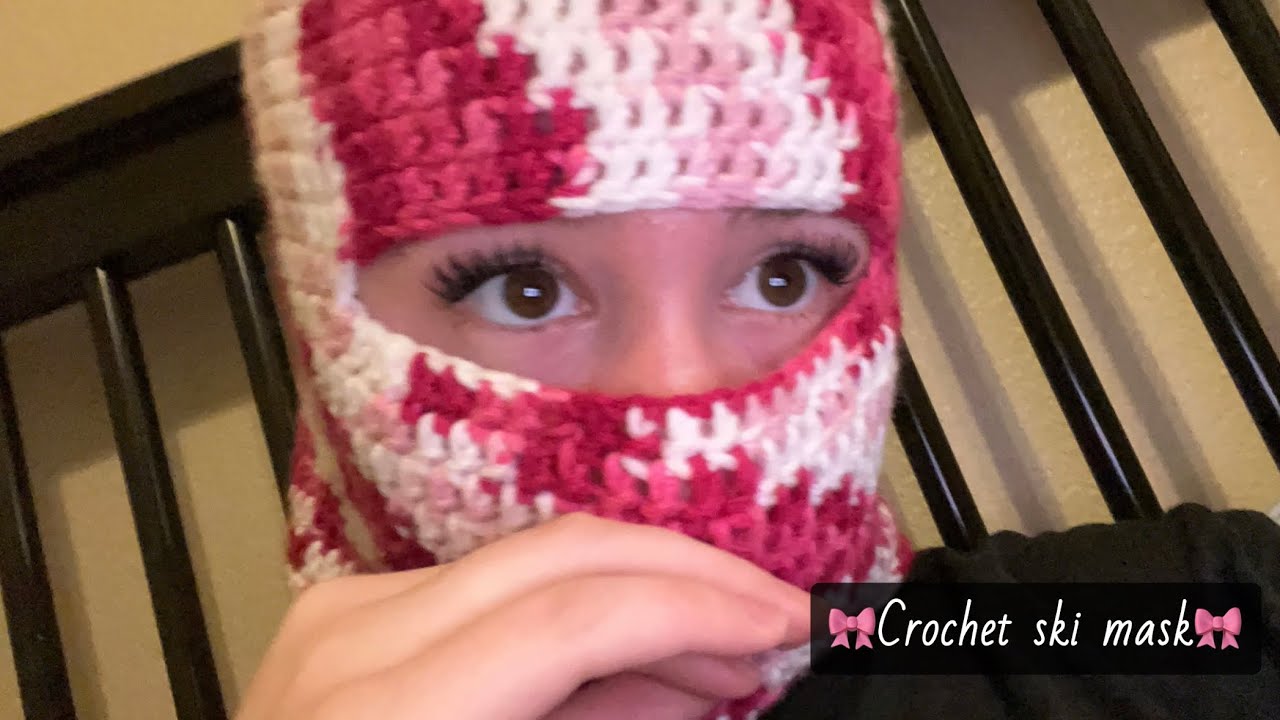 How To Crochet Ski Mask (Tutorial) CROCHET SKI MASK - YouTube