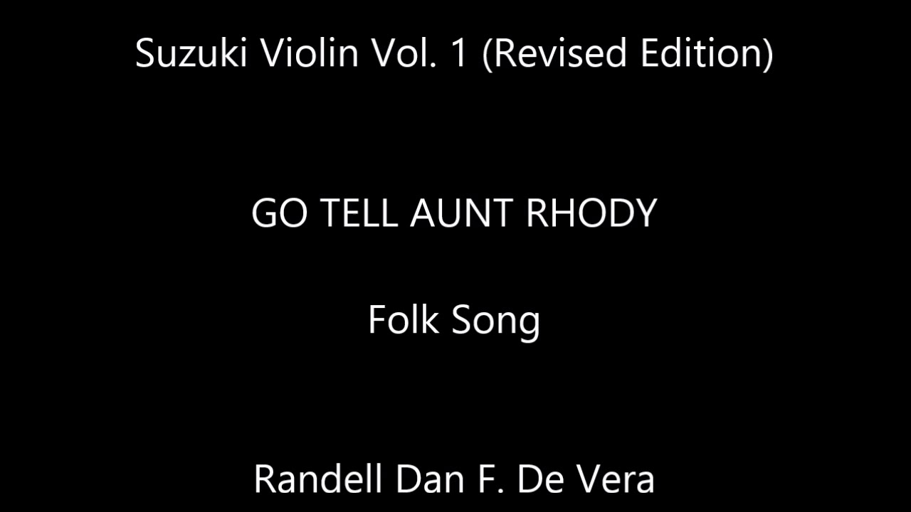 01-04 | Go Tell Aunt Rhody | Folk Song - YouTube