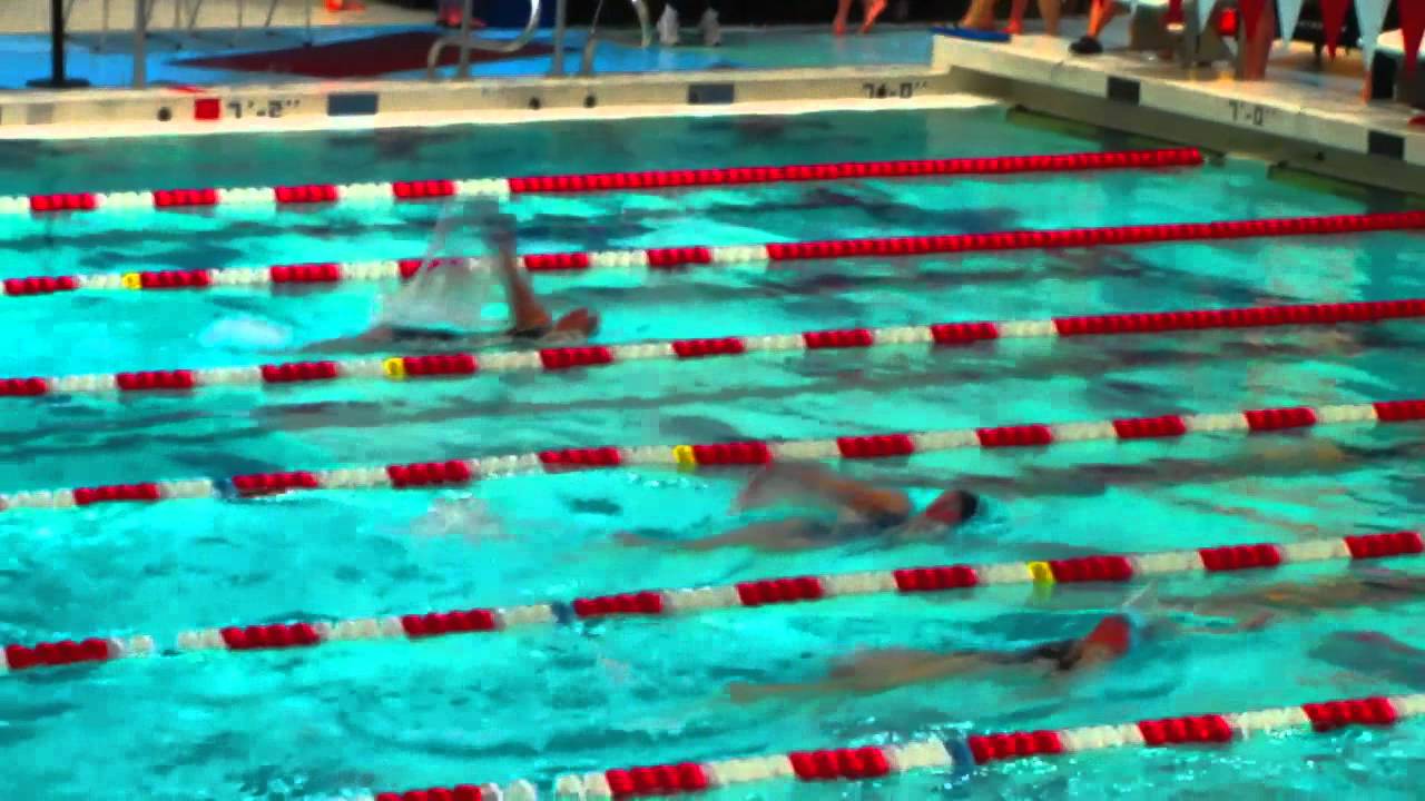 Women's 400 IM at New England State Swimming Championships - YouTube