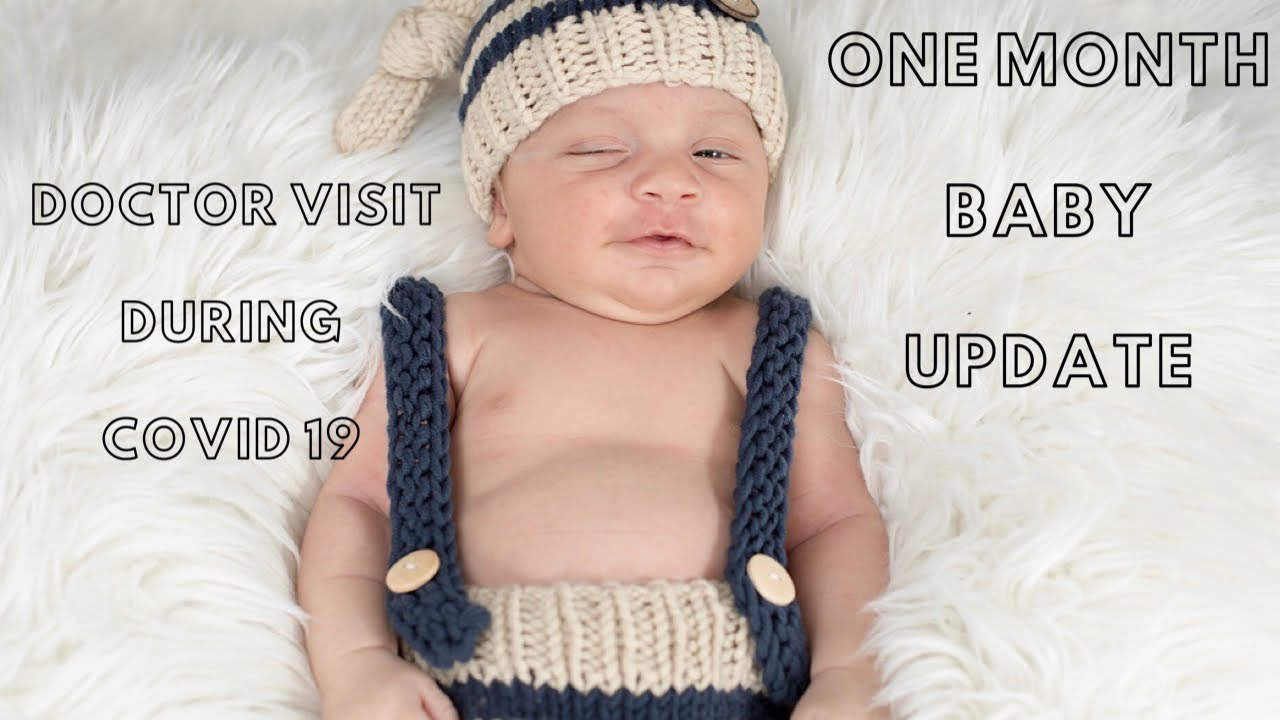 ONE MONTH BABY UPDATE | ONE MONTH OLD BABY CHECK UP - YouTube