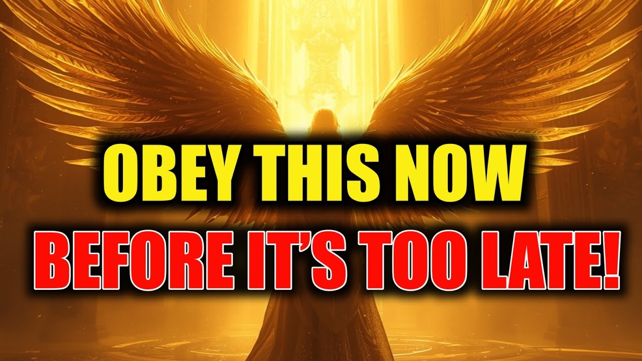 CHOSEN ONES: OBEY THIS MESSAGE BEFORE IT’S TOO LATE! - YouTube