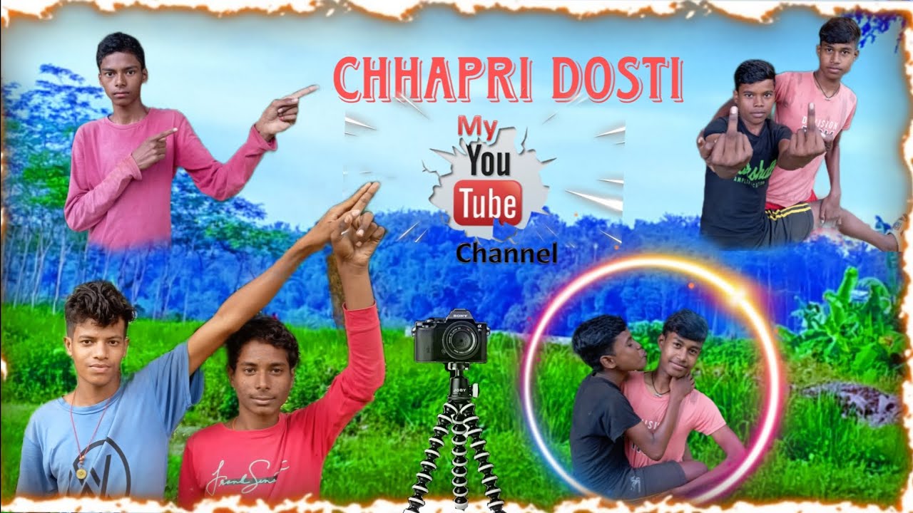 Chhapri Dosti Ka New Comedy 🤣 Funny🤣 Dost ka dadagiri Ka Comedy Chhapri dosti comedy Lakri ...