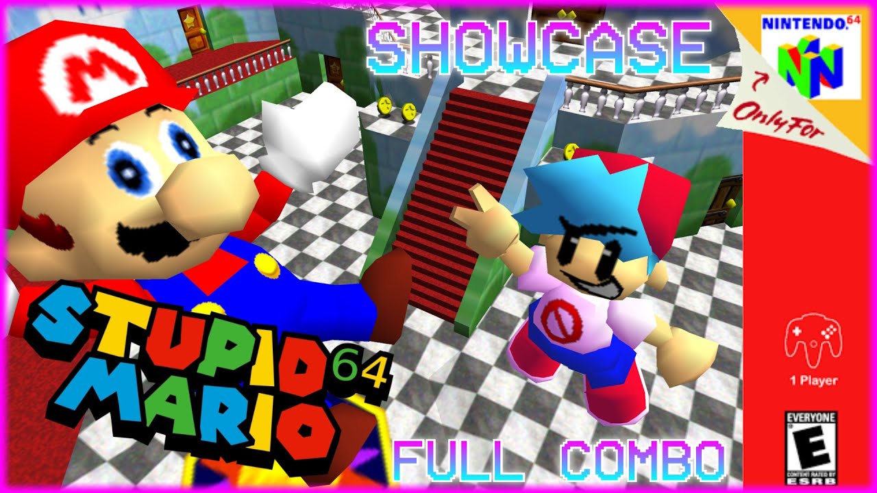 Stupid Mario 64 One Shot (A Quality Mario Mod) Showcase | Full Combo ...