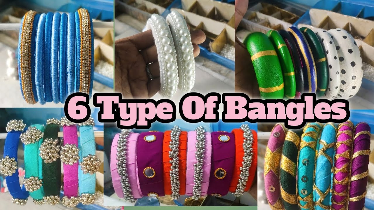 6 Type Of New Bangles Set 😍🔥 Bangles making videos | Tranding Bangles Making videos #bangles ...