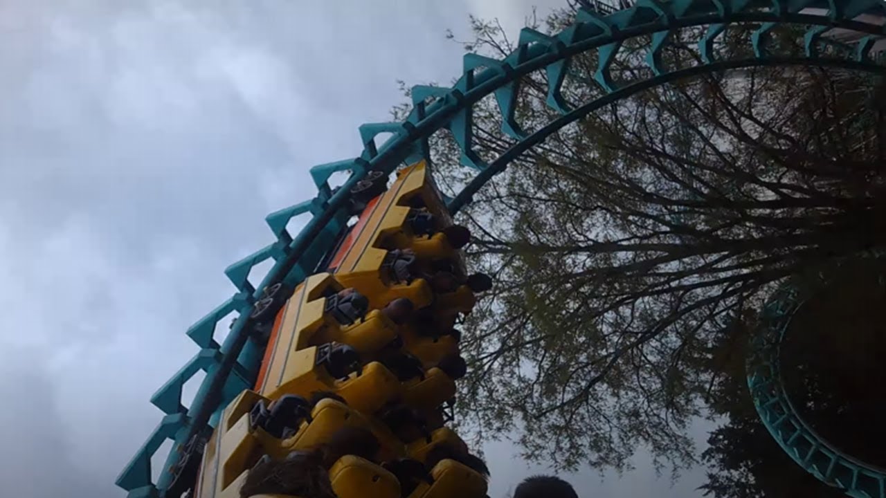 Carolina Cyclone - Carowinds - Row 9 (4K HD POV) - April 2024 - YouTube