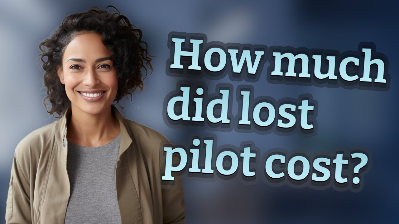 How much did lost pilot cost? - YouTube
