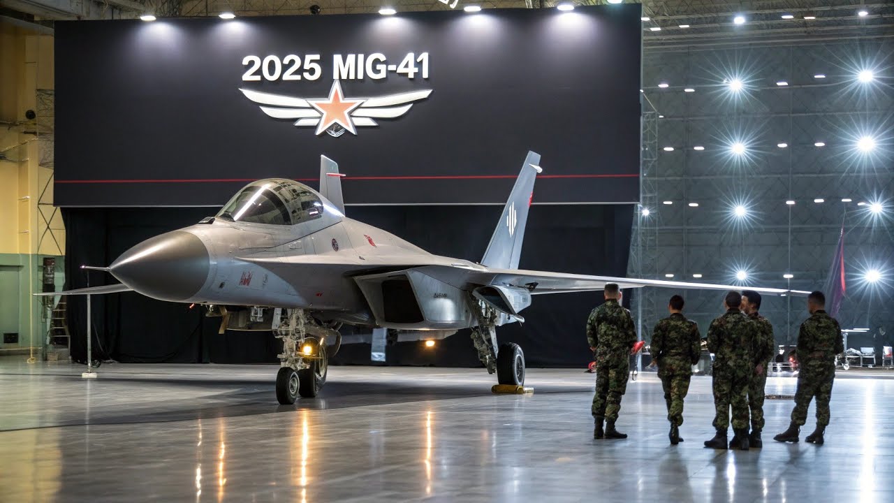 2025 MiG-41 Fighter Jet! Next-Gen Russian Stealth Monster | Speed Mach ...