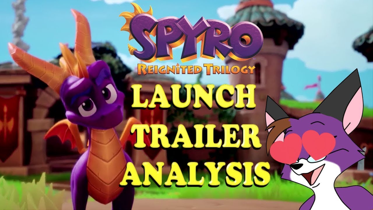 Spyro Reignited Trilogy: Launch Trailer Analysis! - YouTube