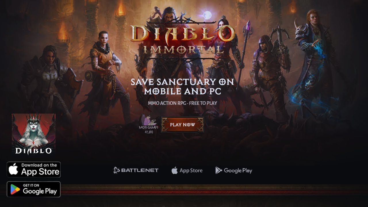 Diablo Immortal - Mobile Gameplay Walkthrough (Android, iOS) - YouTube