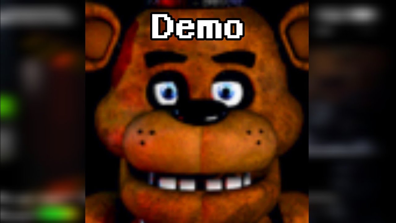 FNAF 1 Mobile Demo Gameplay - YouTube