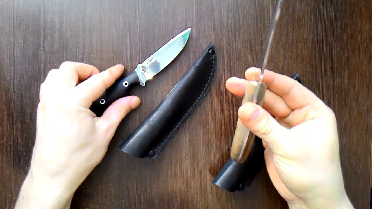 Обзор ножа "Юнкер" фирмы "Rezaki" - YouTube