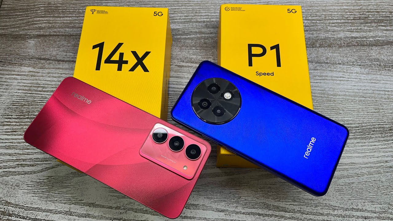 Realme 14x 5g vs Realme P1 Speed 5g - Best Konsa ? | Gaming Processor ...
