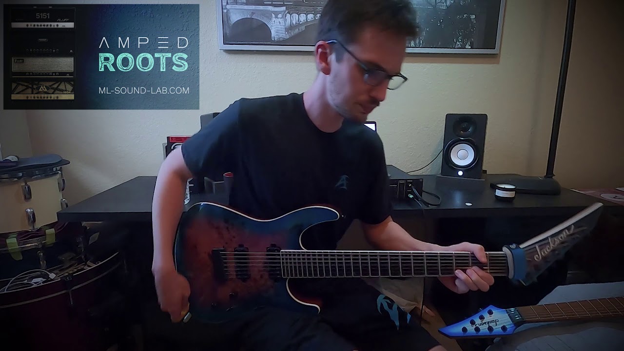 Trying out the Free Amp Sim by ML Sound Lab! Amped Roots - YouTube