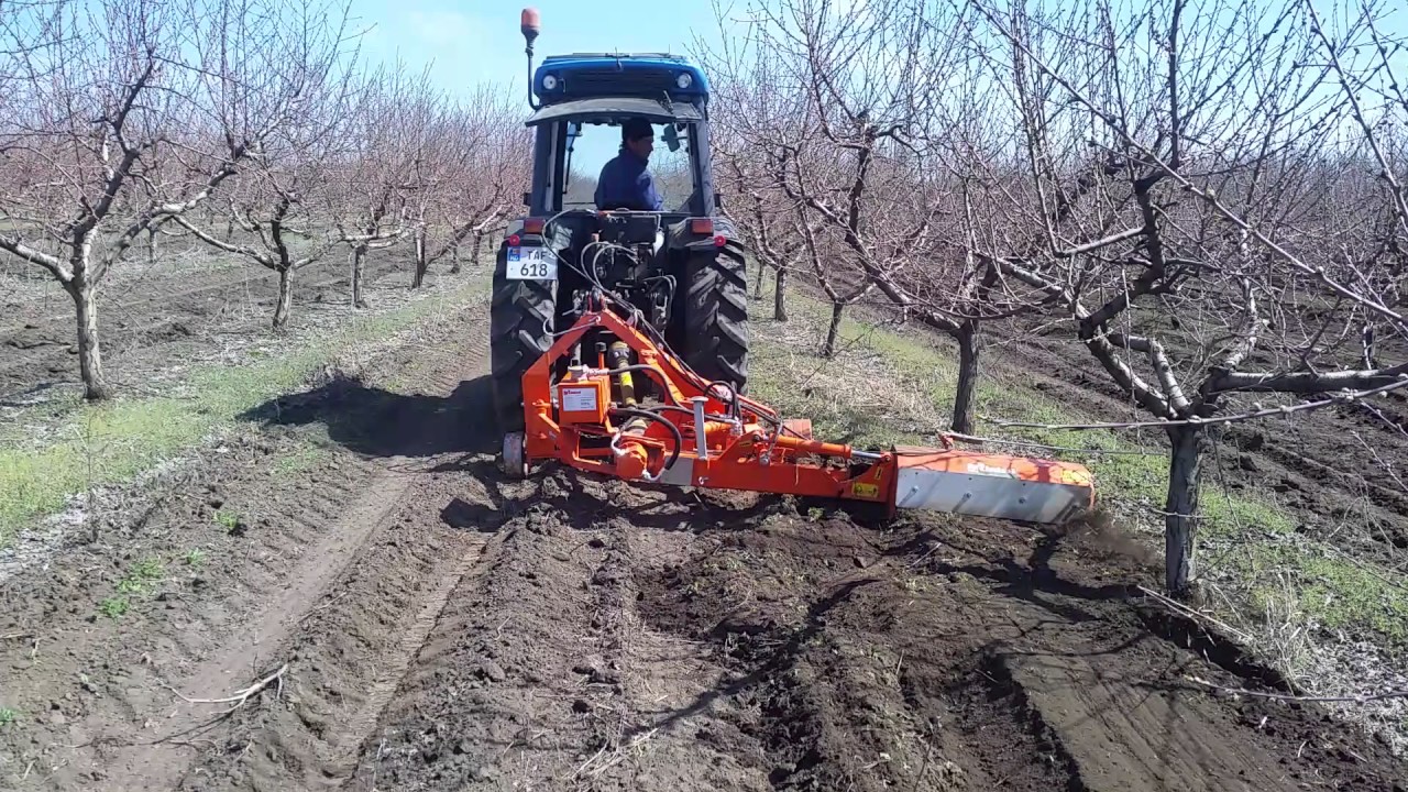 Landini REX + RINIERI FS 220/85 - YouTube