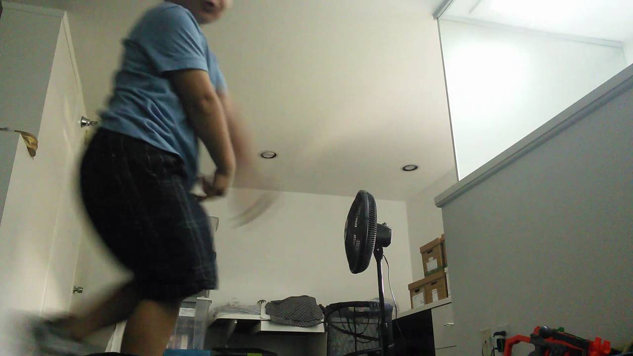 Leyland break dancing to Teenage Mutant Ninja Turtles Shell Shocked ...