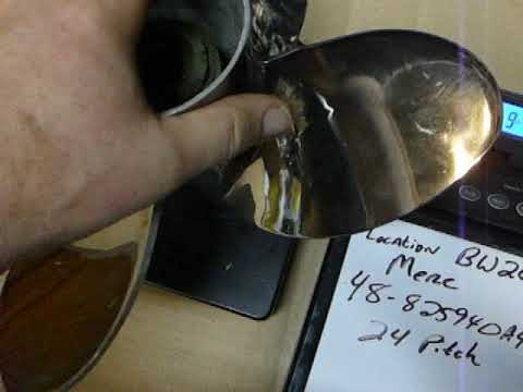 Mercury Trophy Plus Prop 13 3/4 x 24P 48-825940A48 New Out of Box Free ...