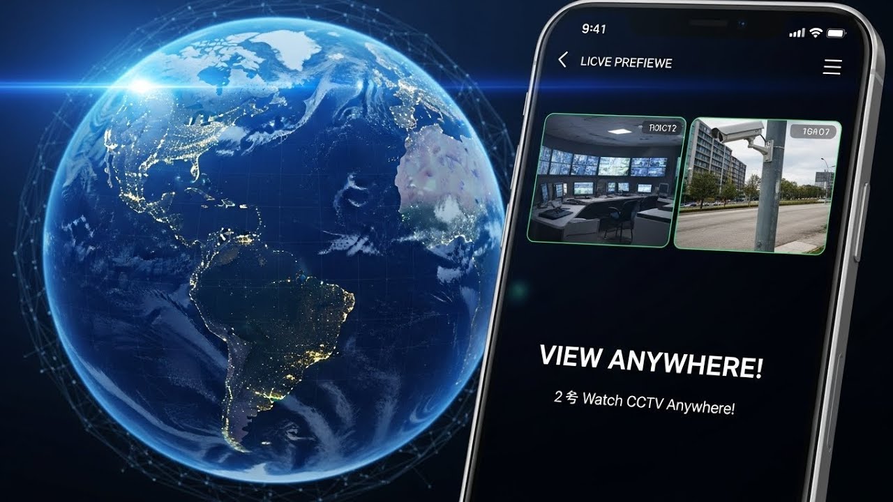 Watch CCTV Anywhere | Remote Access Setup 2025 - YouTube