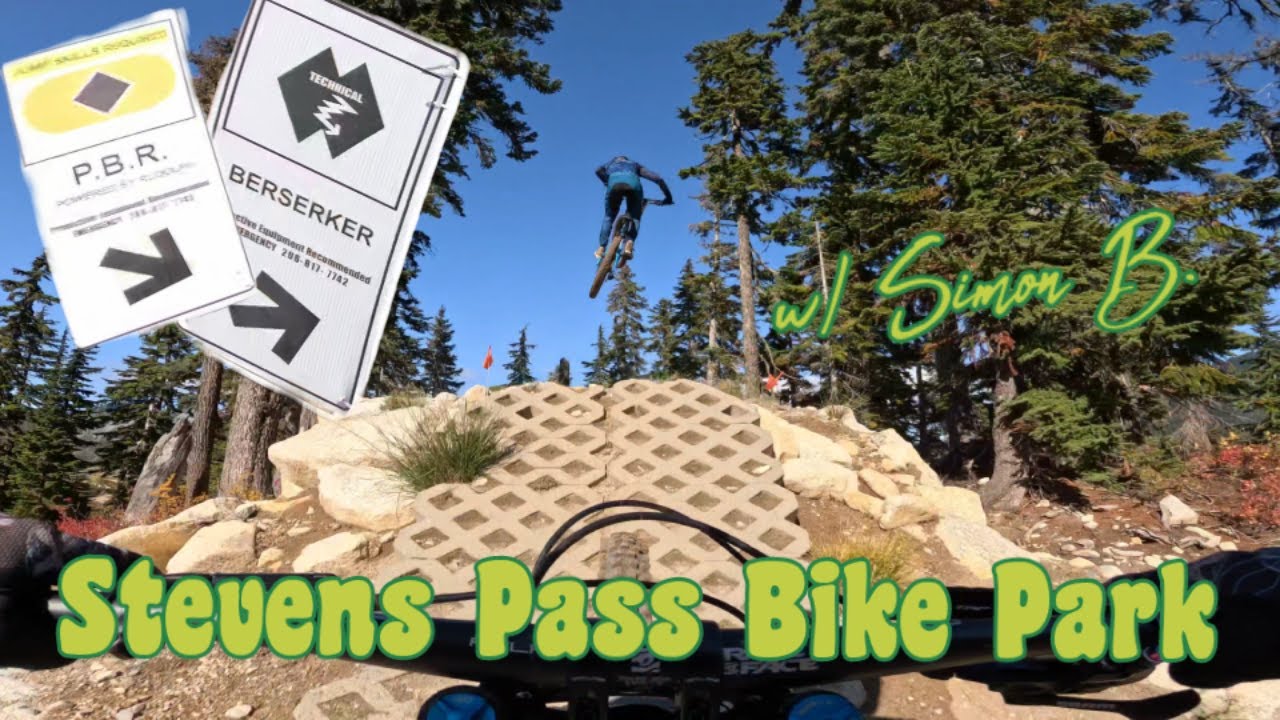 P.B.R. & Lower Berserker w/ Simon B. // Stevens Pass Bike Park ...