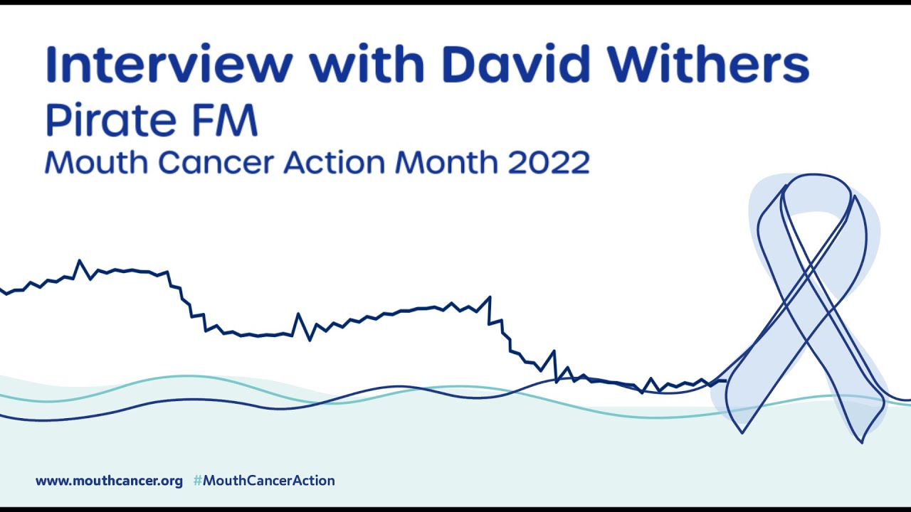 David Withers on losing his dad to mouth cancer - YouTube