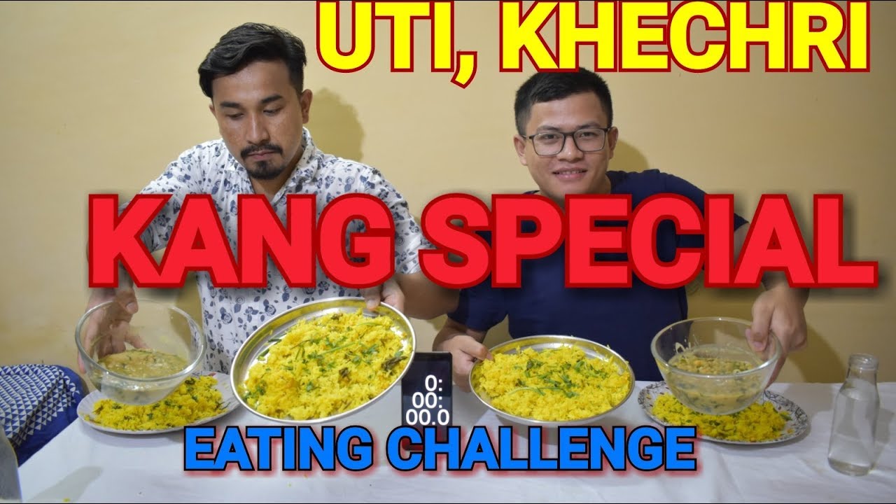 Kang special Uti EATING CHALLENGE Manipuri || kang gi khrechi Thongba ...