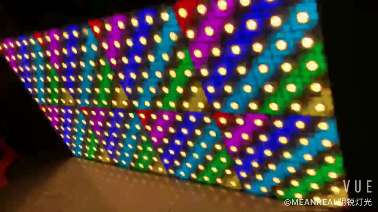 LED 2in1 Matrix Beam Panel Light - YouTube