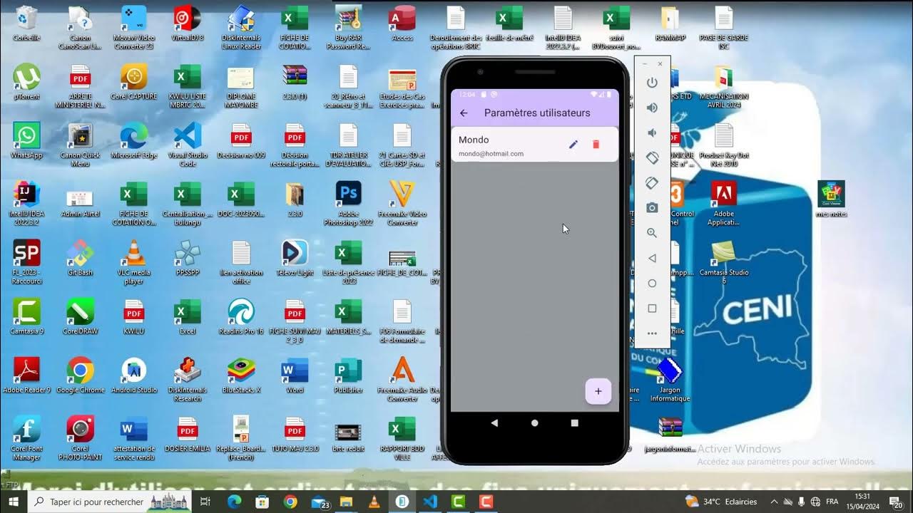 Application de gestion des cours Demo - YouTube