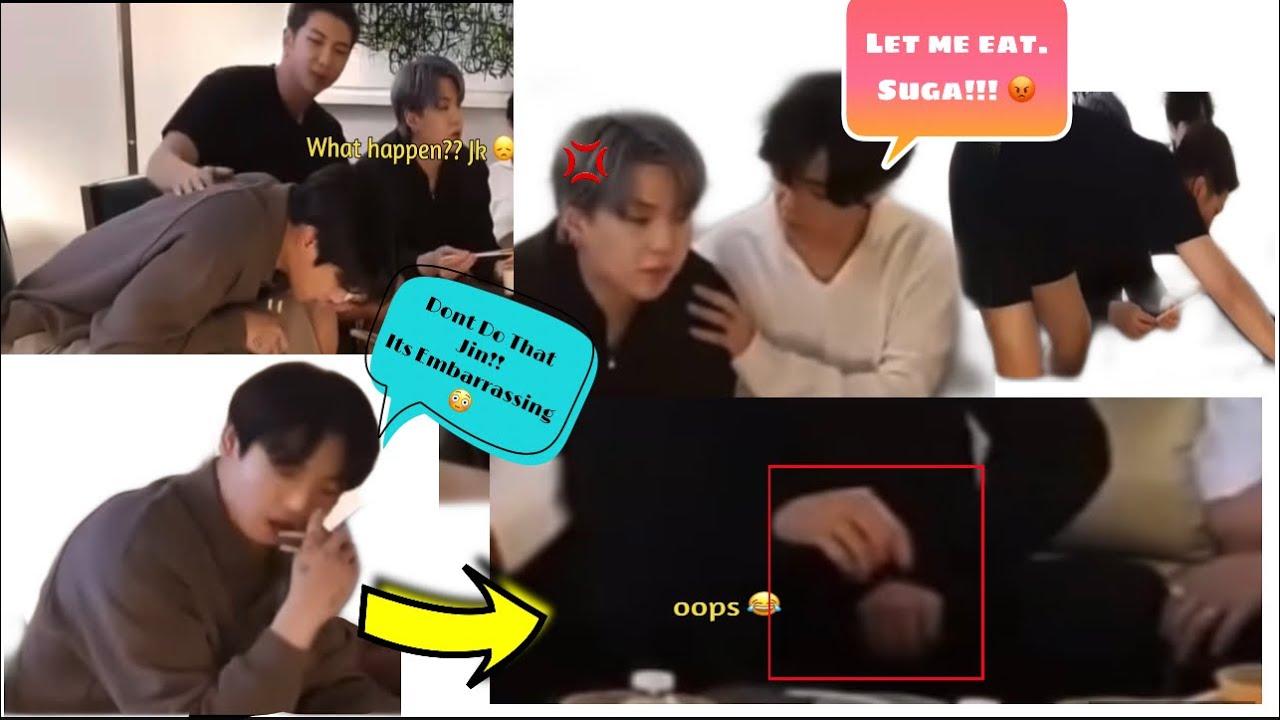 The Moments BTS try to Hide in VLIVE TODAY!!! Embarrassing 😳 - YouTube