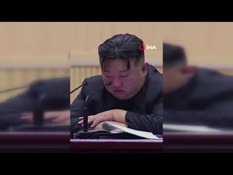 Kuzey Kore lideri Kim, ağlayarak \