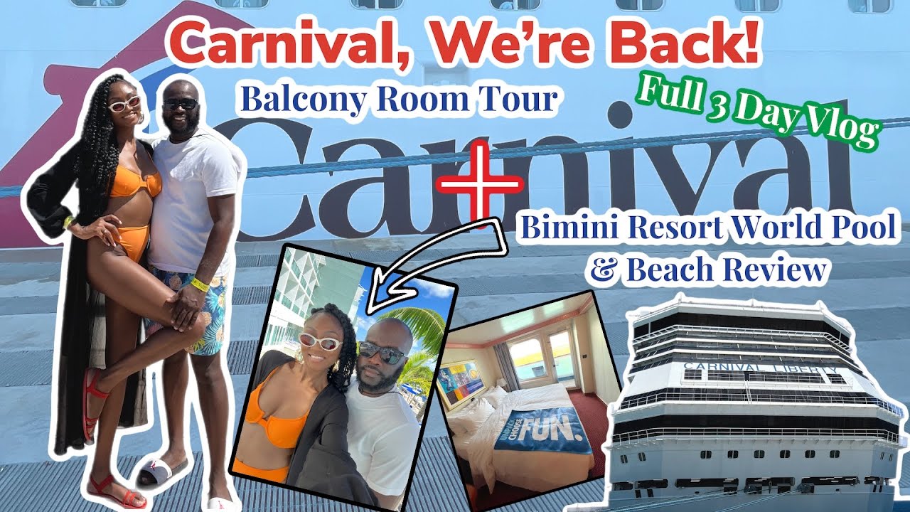 We're BACK! First Carnival Cruise Since 2016! FULL 3 DAY Cruise on ...