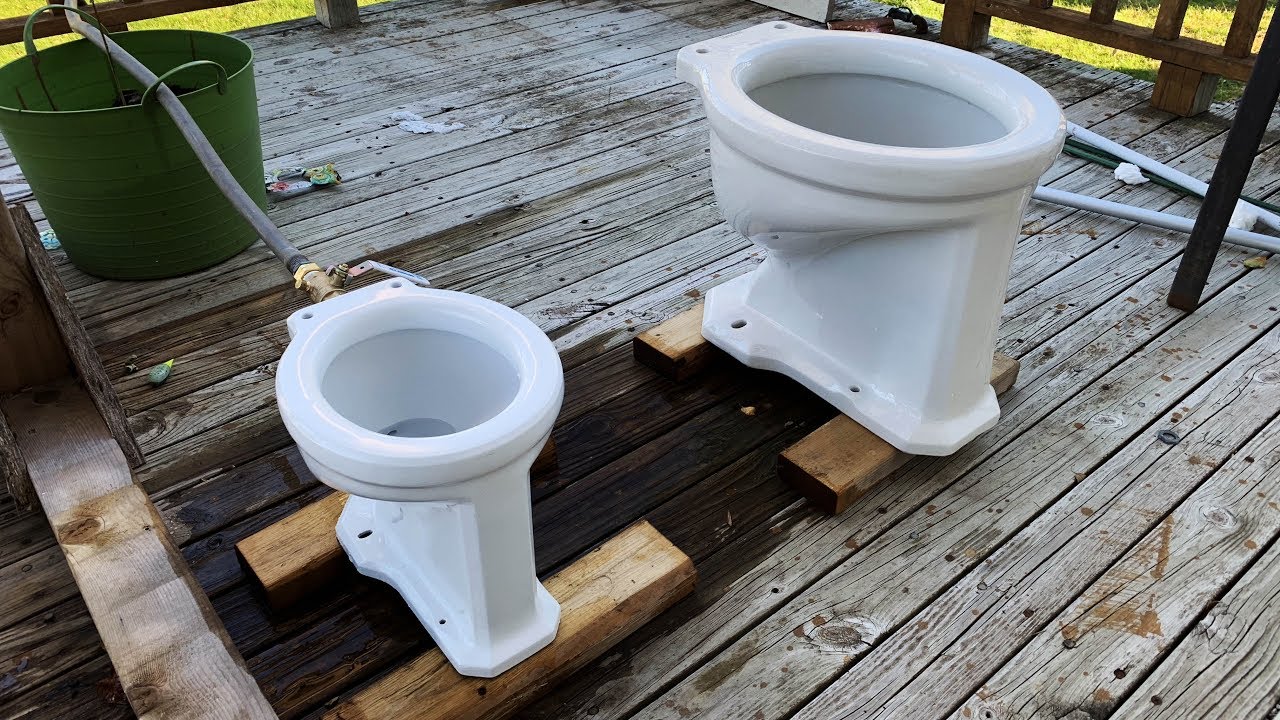 Miniature "Standard" Modernus Flushing - YouTube