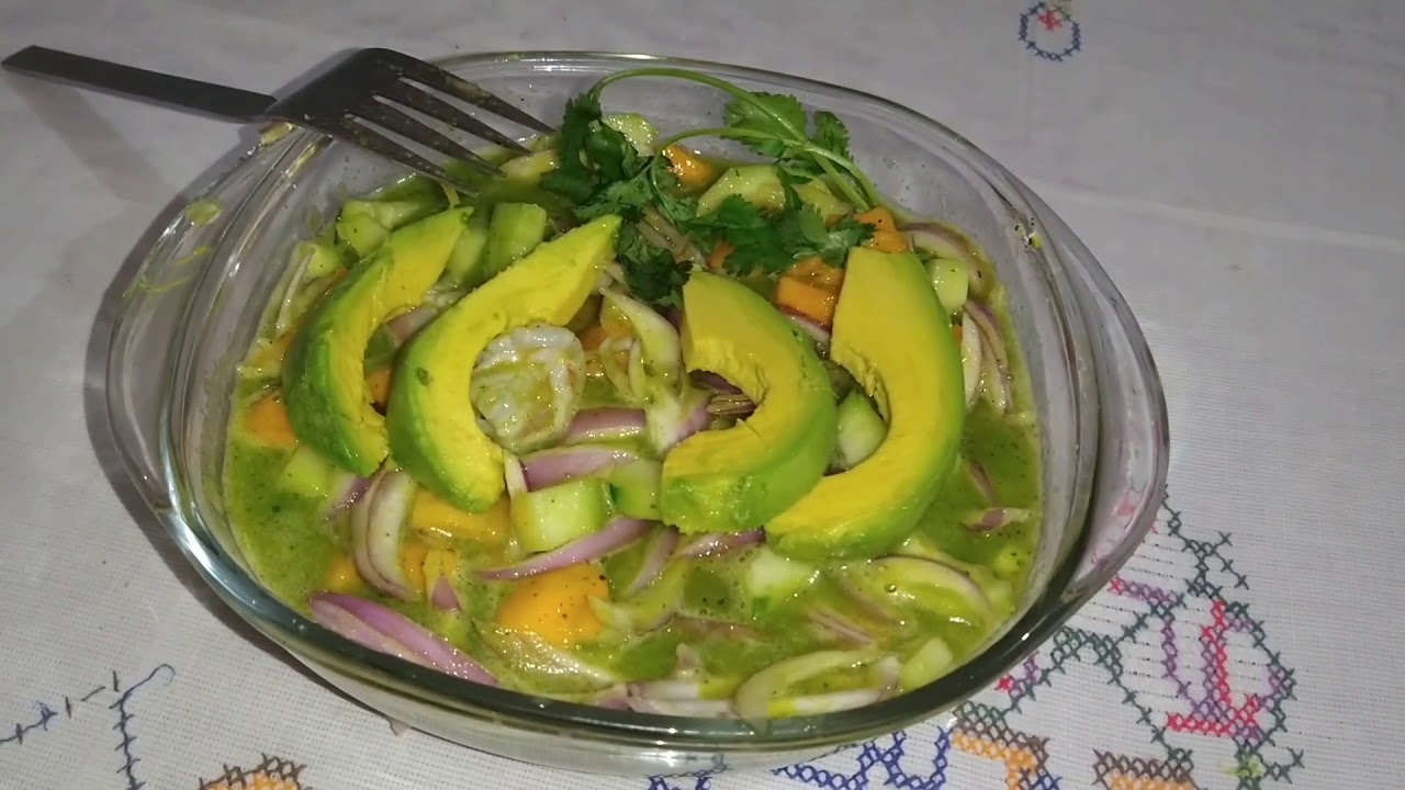 "Aguachile con mango y habanero" - YouTube