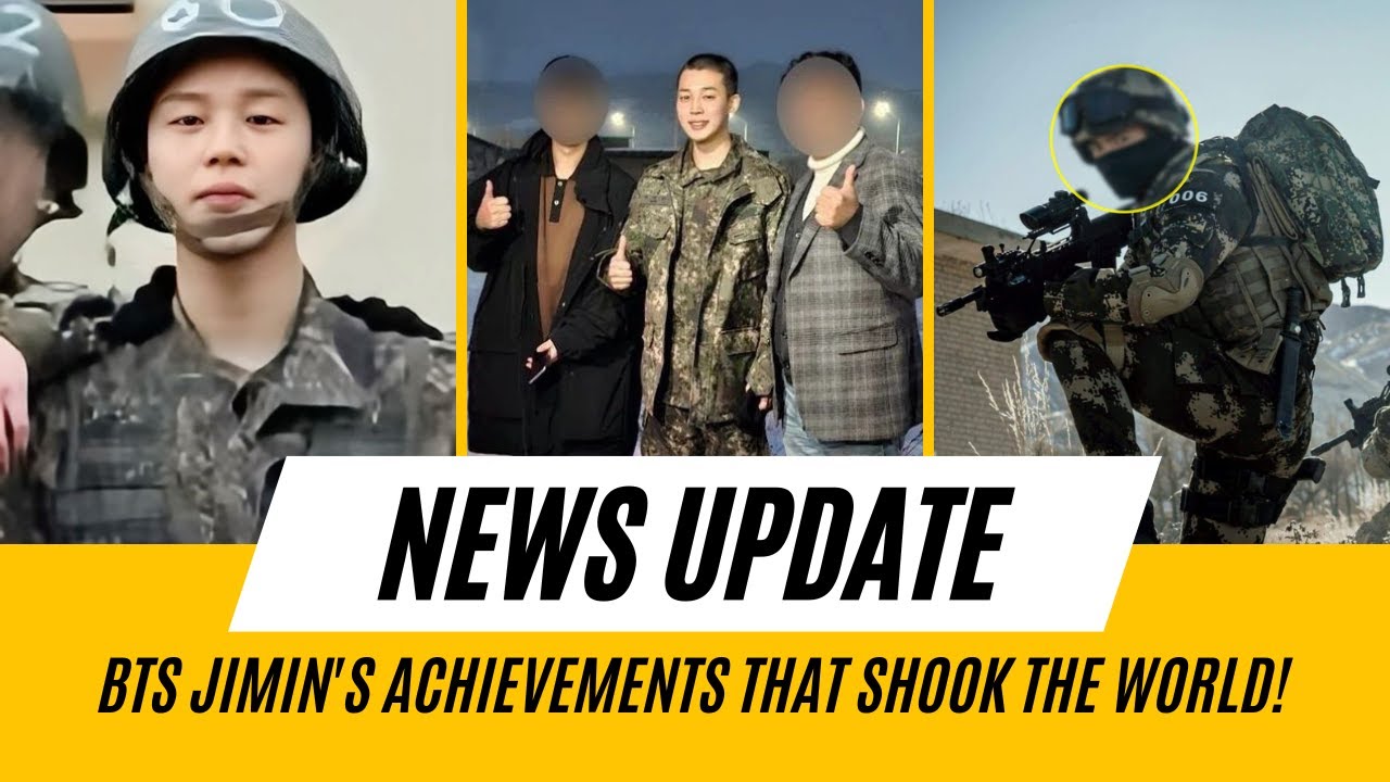 BTS News Update! BTS Jimin's Achievements That Shook the World! - YouTube