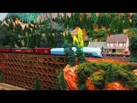 Great Northern Railway: SF 4 6 4 Blue Goose 'road test' new engine ...