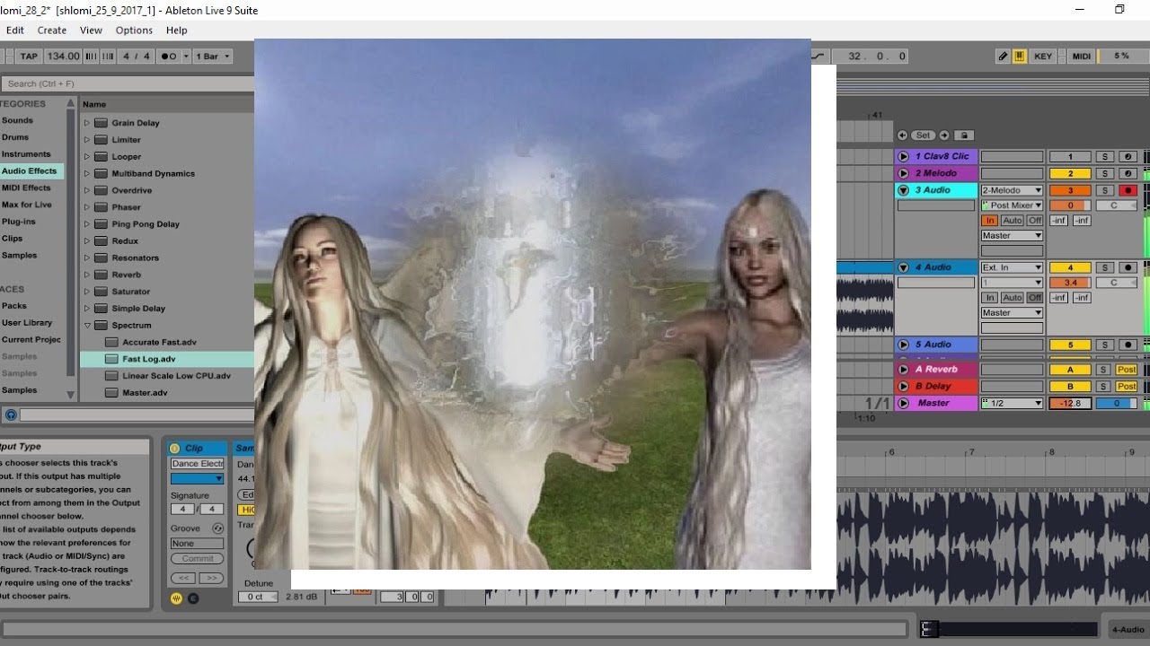 How to: Atmospheric project in Stock Plugins | Frutiger Aero Ableton ...
