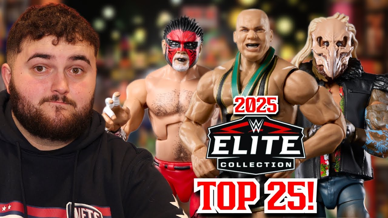 MY TOP 25 WWE ELITE ACTION FIGURES OF 2025! - YouTube