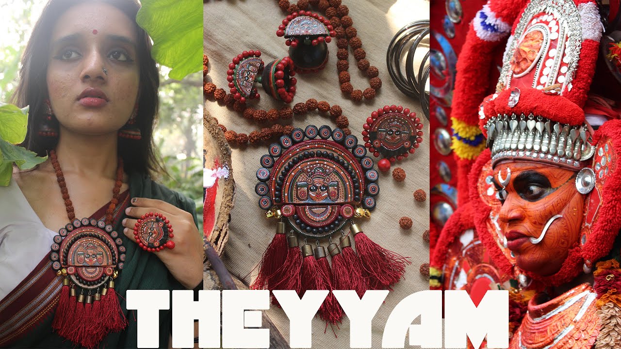 STORY OF THEYYAM / MANNU_BY_MEERA/MEERA CHANDRAN/TERRACOTTA JEWELRY ...