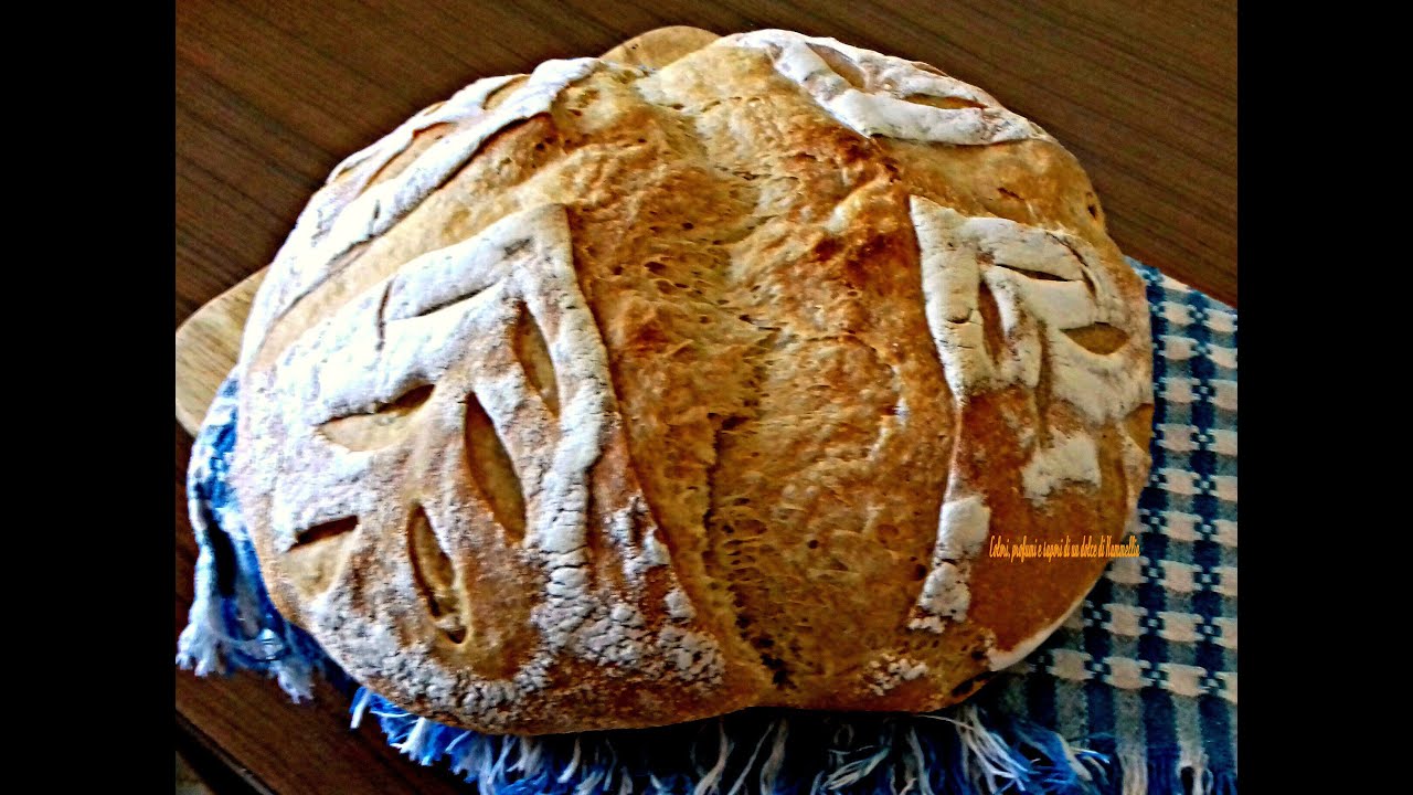 Pane Casareccio fatto in casa | Ricette dolci con Kammellia - YouTube