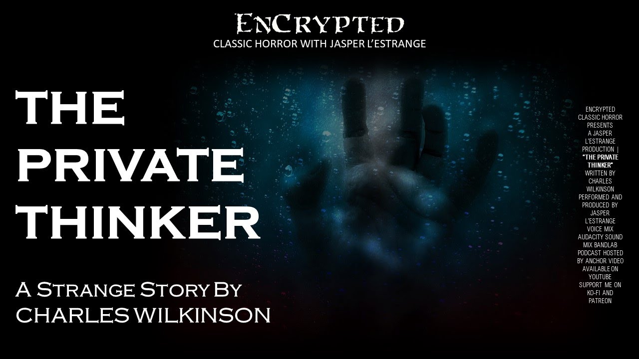 "The Private Thinker" by Charles Wilkinson | Strange fiction ...