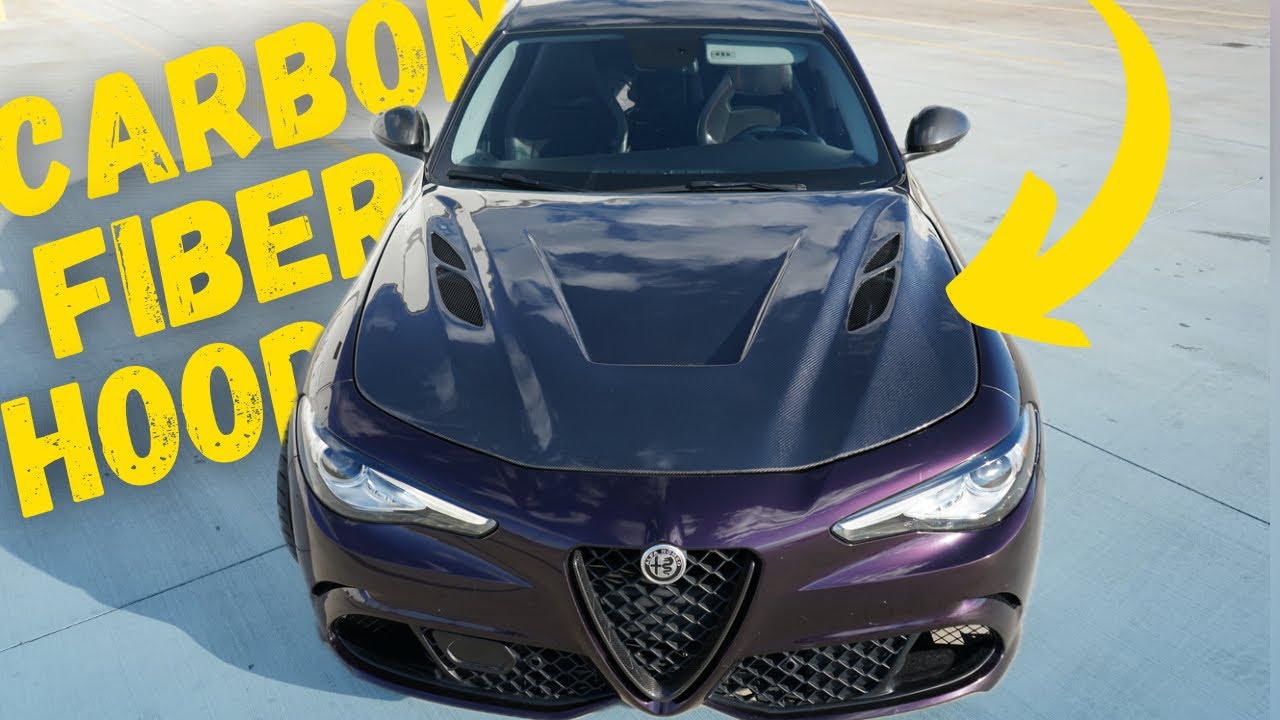 Carbon Fiber Hood Alfa Romeo Giulia at Patty Armbruster blog