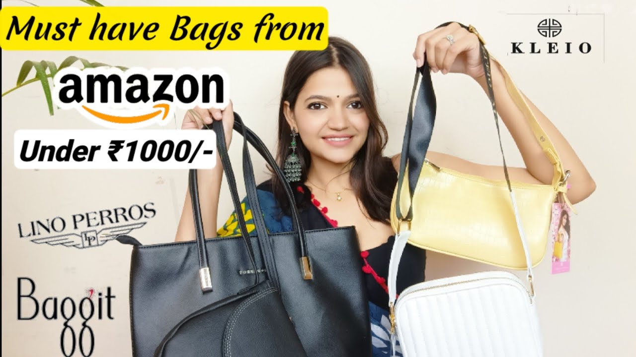 Must buy Bags from Amazon| Amazon bags haul | Shoulder bag/Slings/Wallets🌈 - YouTube