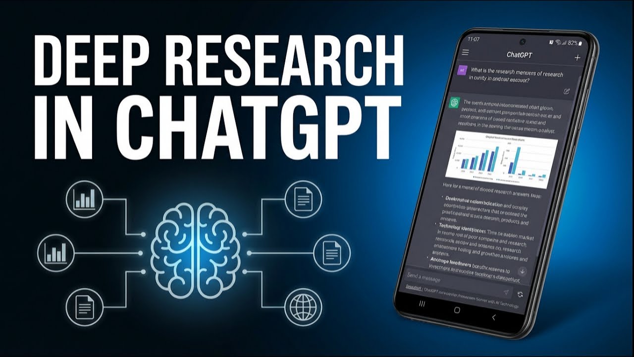 How to Do Deep Research in ChatGPT Using Any Android Phone (2025 Method ...