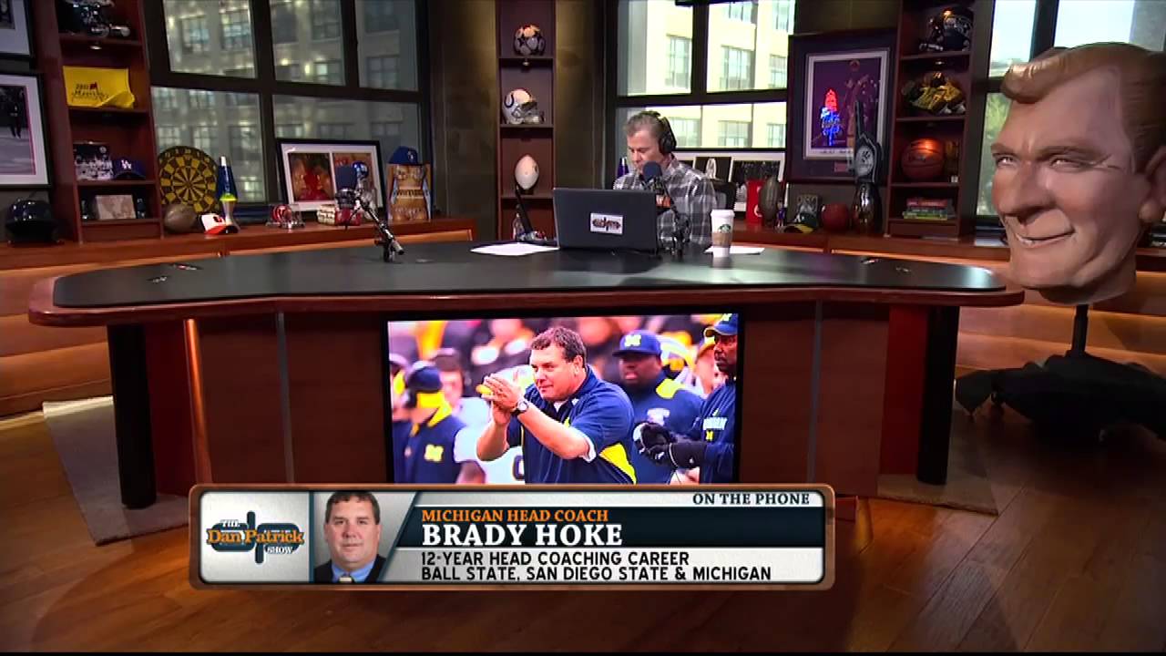 Brady Hoke on The Dan Patrick Show (Full Interview) 10/10/14 - YouTube