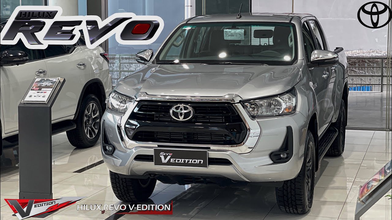 Toyota Hilux Revo V-Edition Silver Color | 4 cylinder, 2.8L Diesel ...