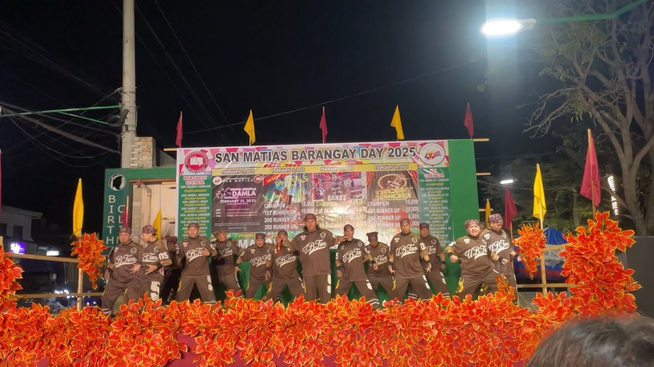 OBS United @ San Matias, Sto Tomas Dance Contest 2025 - YouTube