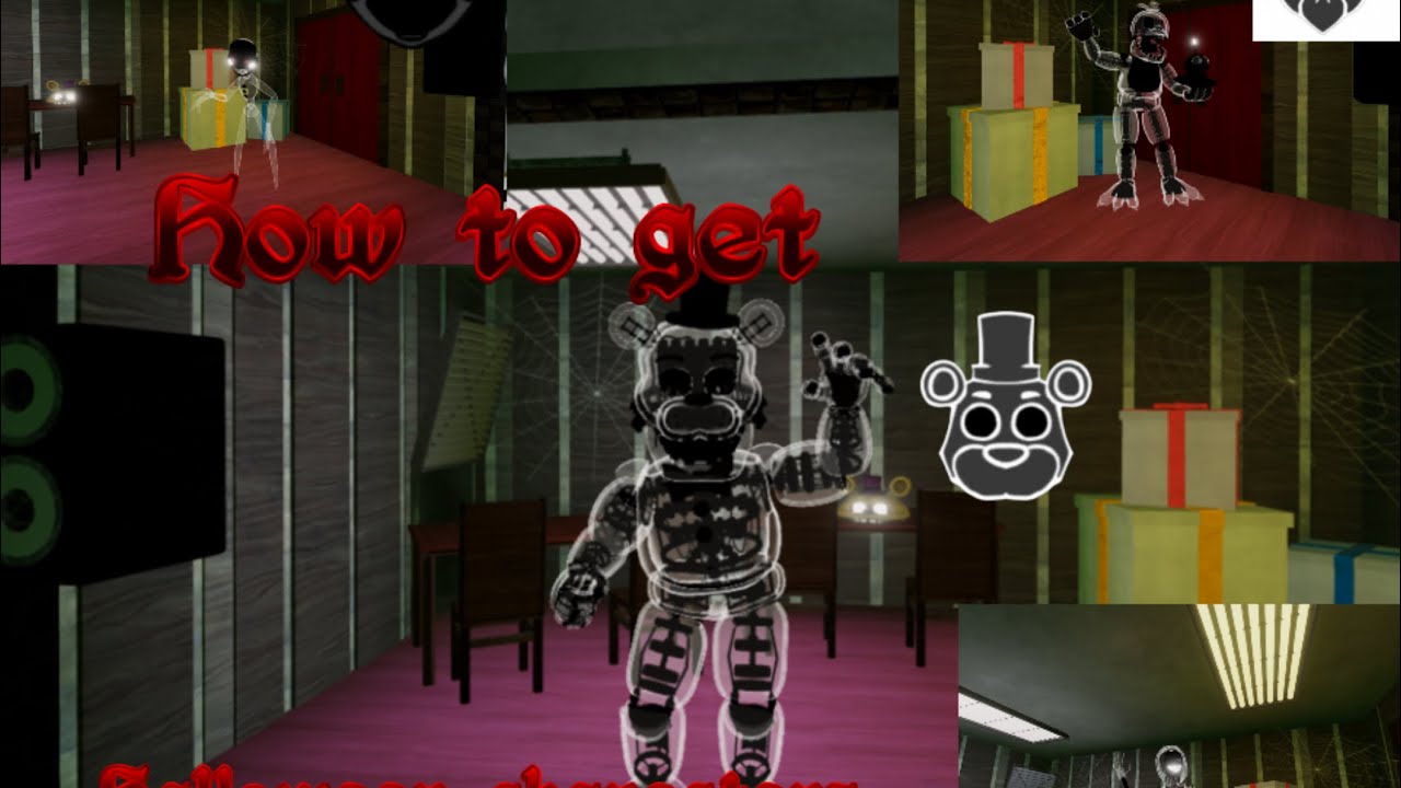 How to get the Halloween charecters in fmr in roblox!#fnaf - YouTube