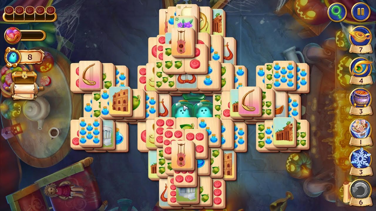 Emperor of Mahjong Tile Matcher Restore a city ABANDONED HOUSE 11 LE ...