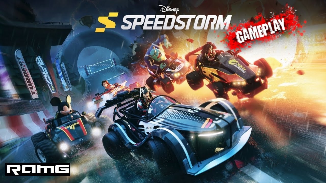 Disney Speedstorm | HD | 60 FPS | Crazy Gameplays!! - YouTube